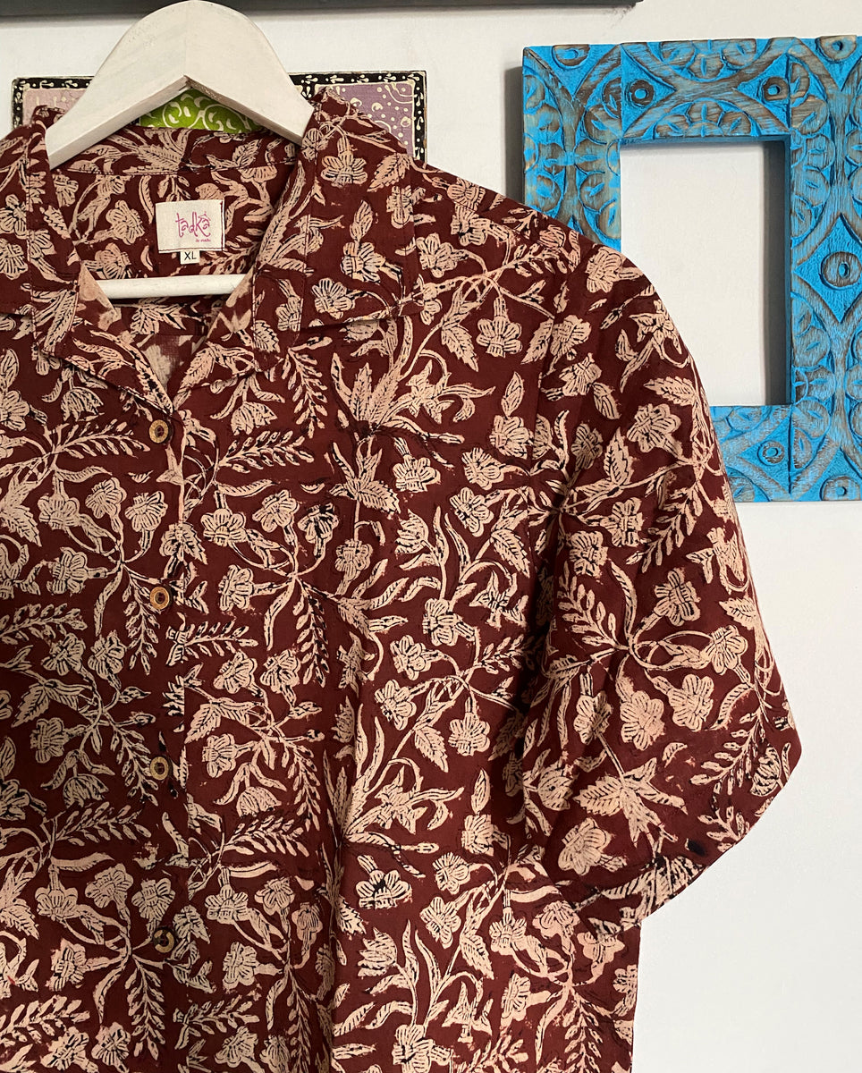 KALAMKARI SHIRTS – Tadka By Madhu